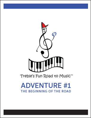 Treble’s Adventure Book 1 – Digital – Treble's Fun Road to Music